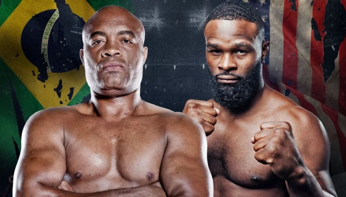 Anderson Silva stuns Woodley with Vintage uppercut KO